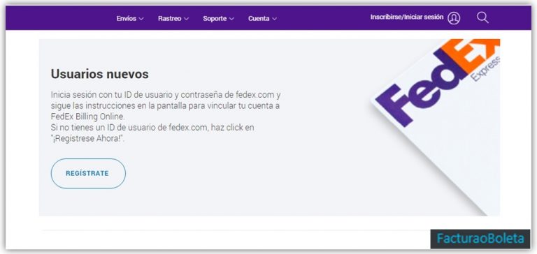 Factura FedEx - ⚠️ FacturaoBoleta